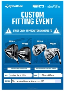TaylorMade Fitting Day - Elm Lake