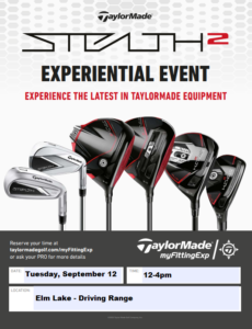 TaylorMade Fitting Event - Elm Lake